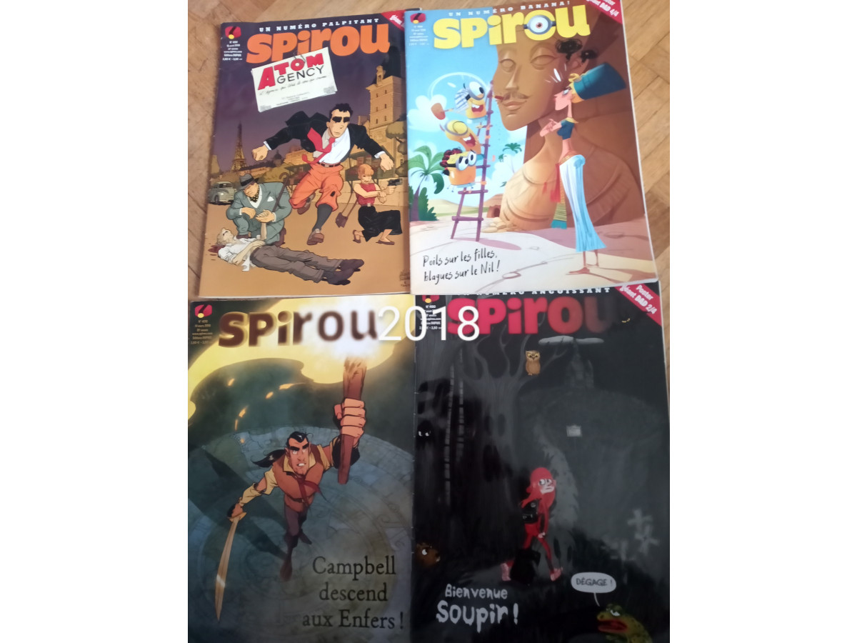 Spirou magazine 2017 2018 2919 à donner